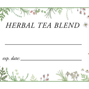 Loose Leaf Tea Bag & Label Set – Herbal Academy