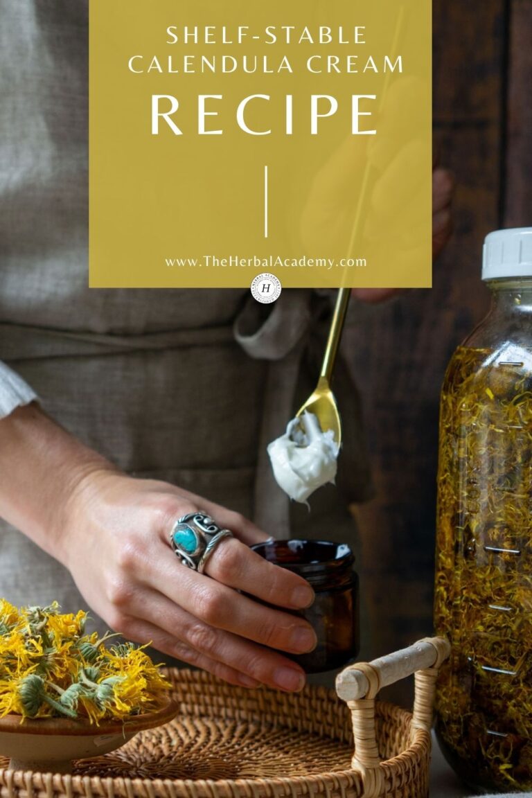 Shelf-Stable Calendula Cream Recipe – Herbal Academy