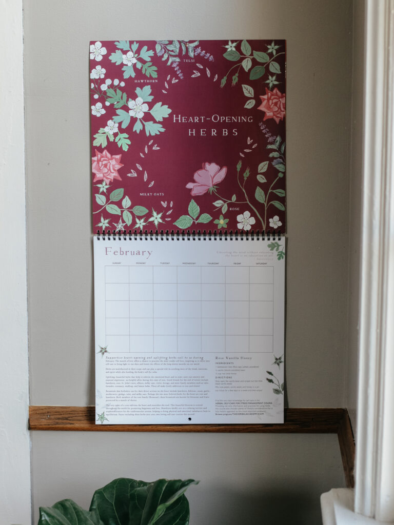12-Month Herbal Wellness Calendar – Herbal Academy