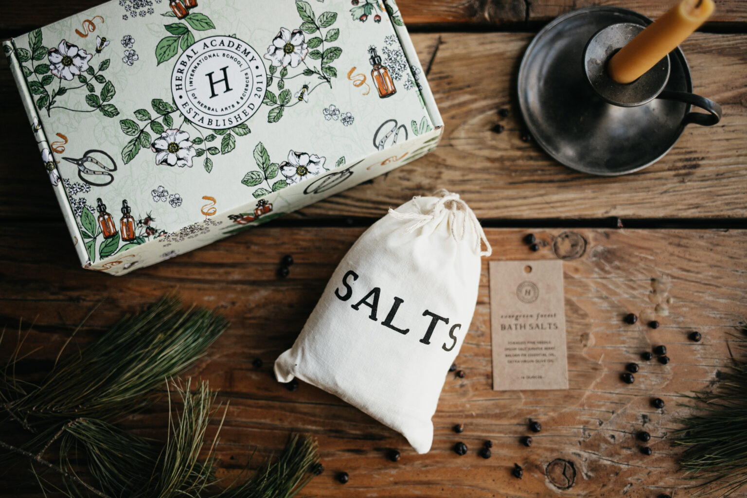 Evergreen Forest Epsom Salt Bath – Herbal Academy