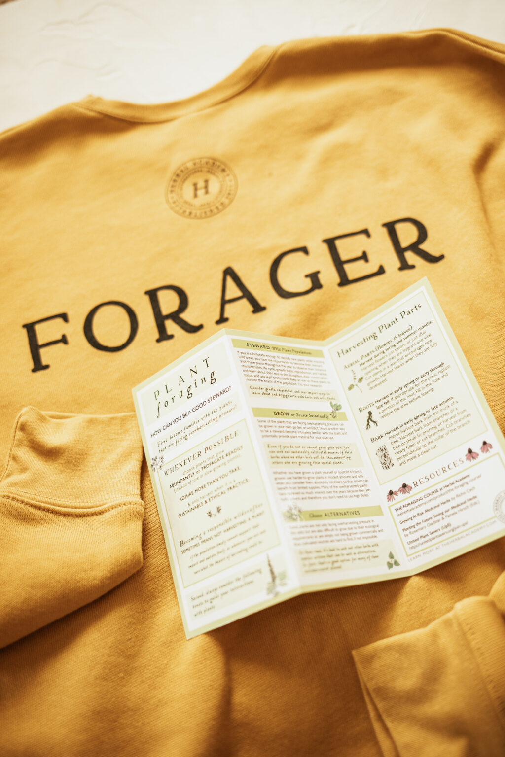 Forager Crewneck Sweatshirt – Herbal Academy