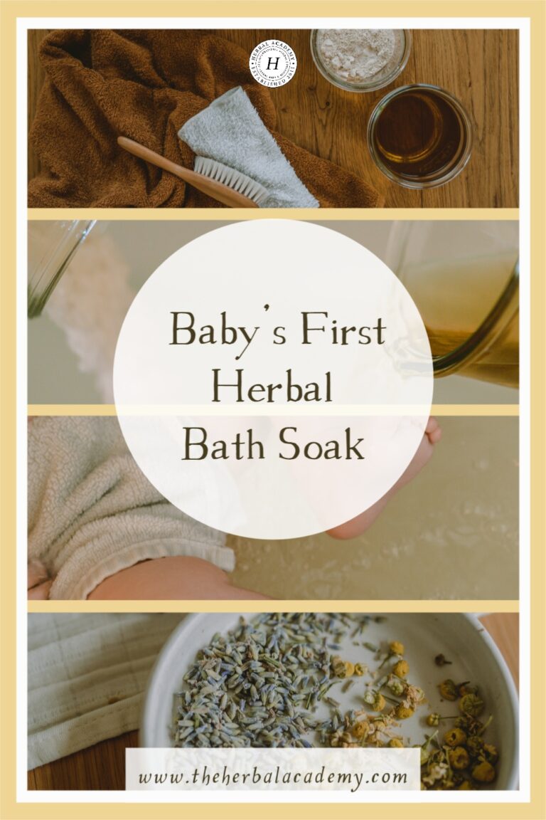 Baby’s First Herbal Bath Soak – Herbal Academy