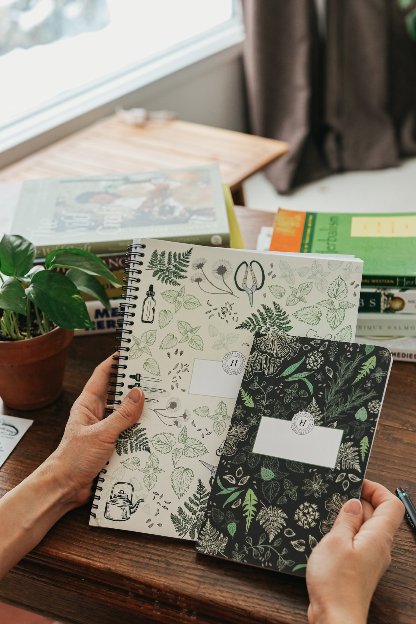 Botanical Study Notebook Set