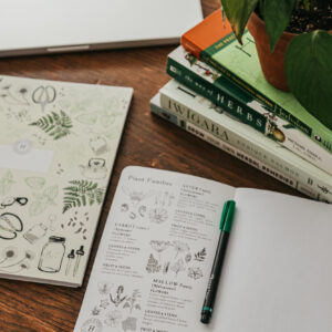 Botanical Study Notebook Set