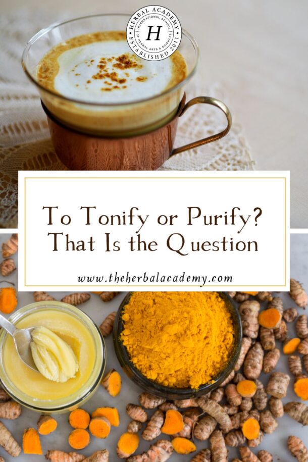To Tonify or Purify? That Is the Question – Herbal Academy