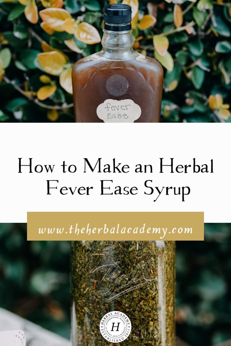 How to Make an Herbal Fever Ease Syrup – Herbal Academy