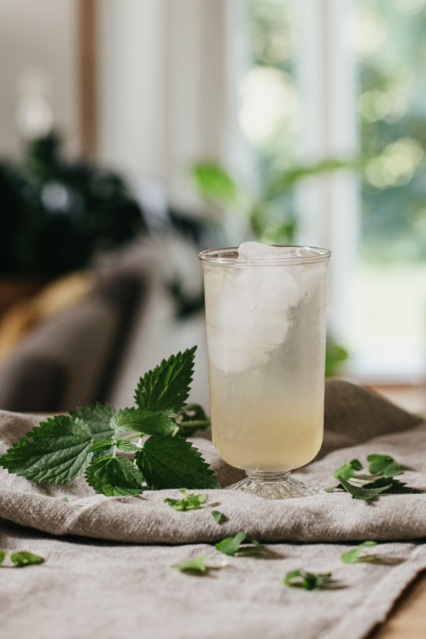 A Toast With Spring Sting Nettle Cocktail From the Botanical Mixed ...