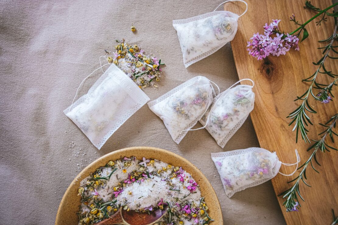 Floral Bath Tea Sachets for Mother's Day Gifting – Herbal Academy