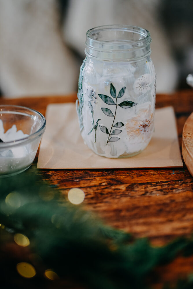 Make a Beautiful Winter Lantern With Pressed Flowers to Celebrate the ...