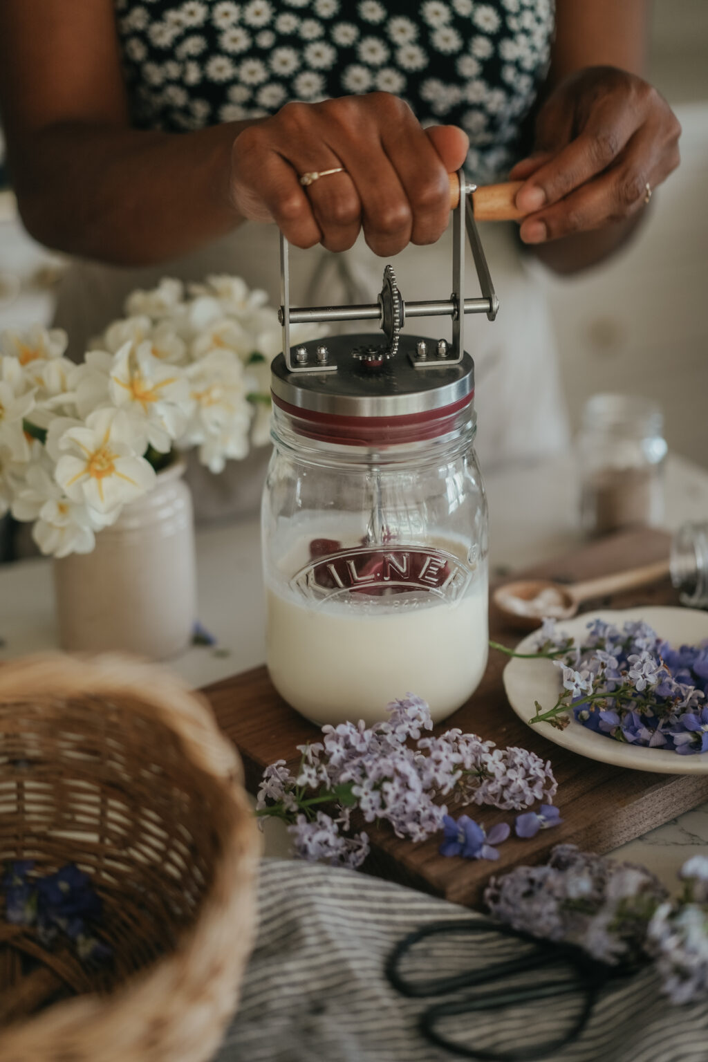 Homemade Butter with Lavender, Cardamom, and Fresh Flowers – Herbal Academy