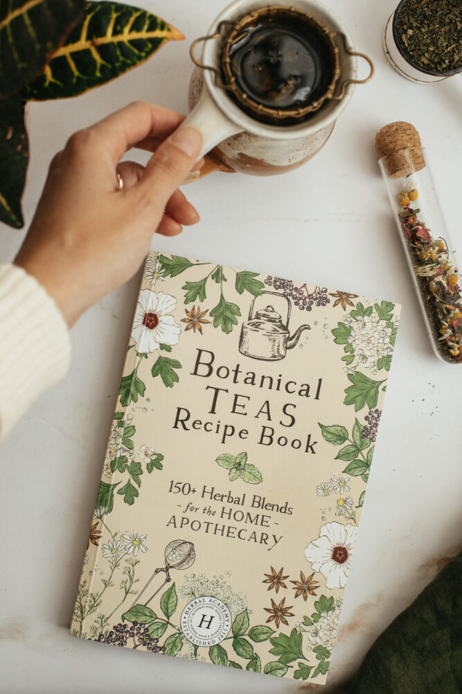 Botanical Teas Recipe Book by the Herbal Academy
