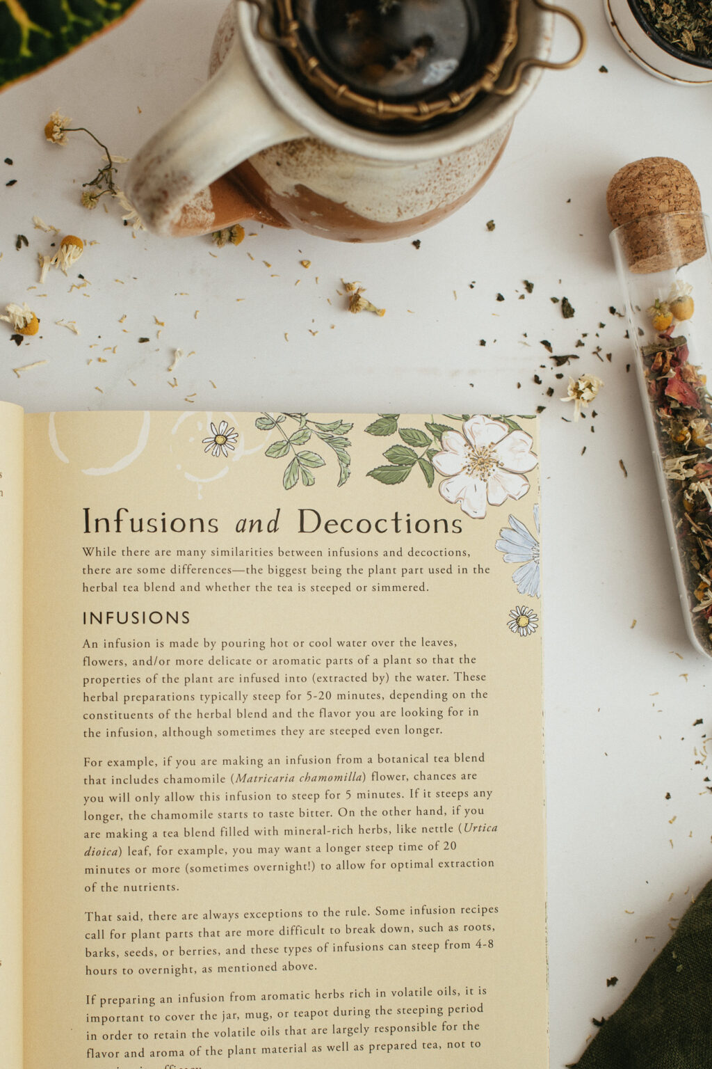 Botanical Teas Recipe Book by the Herbal Academy