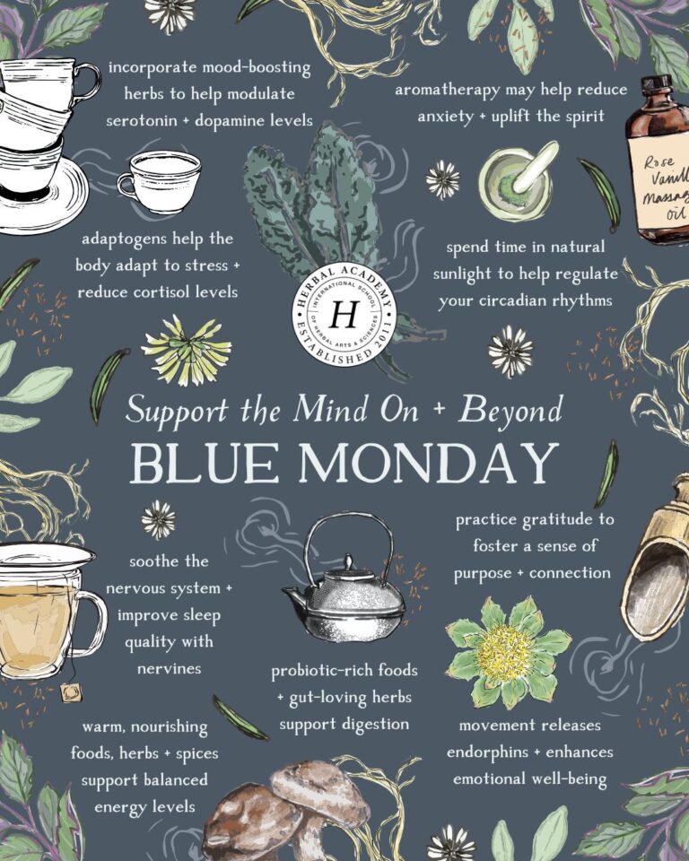 9 Ways to Support Mental Health with Herbs on Blue Monday and Beyond ...