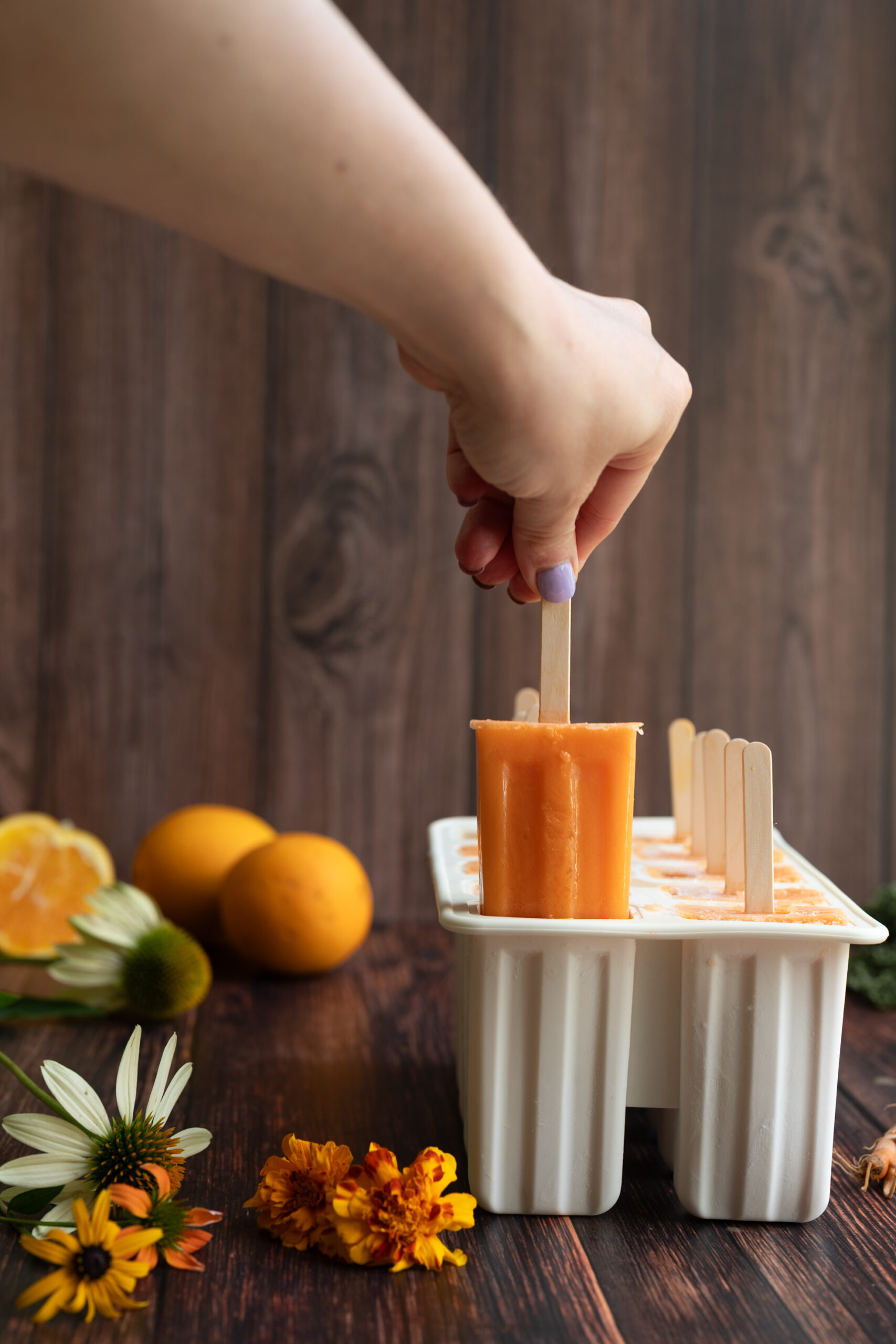 Vitamin C Carrot Calendula Orange Popsicles Recipe – Herbal Academy