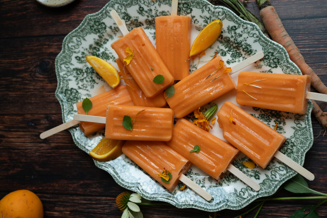Vitamin C Carrot Calendula Orange Popsicles Recipe – Herbal Academy